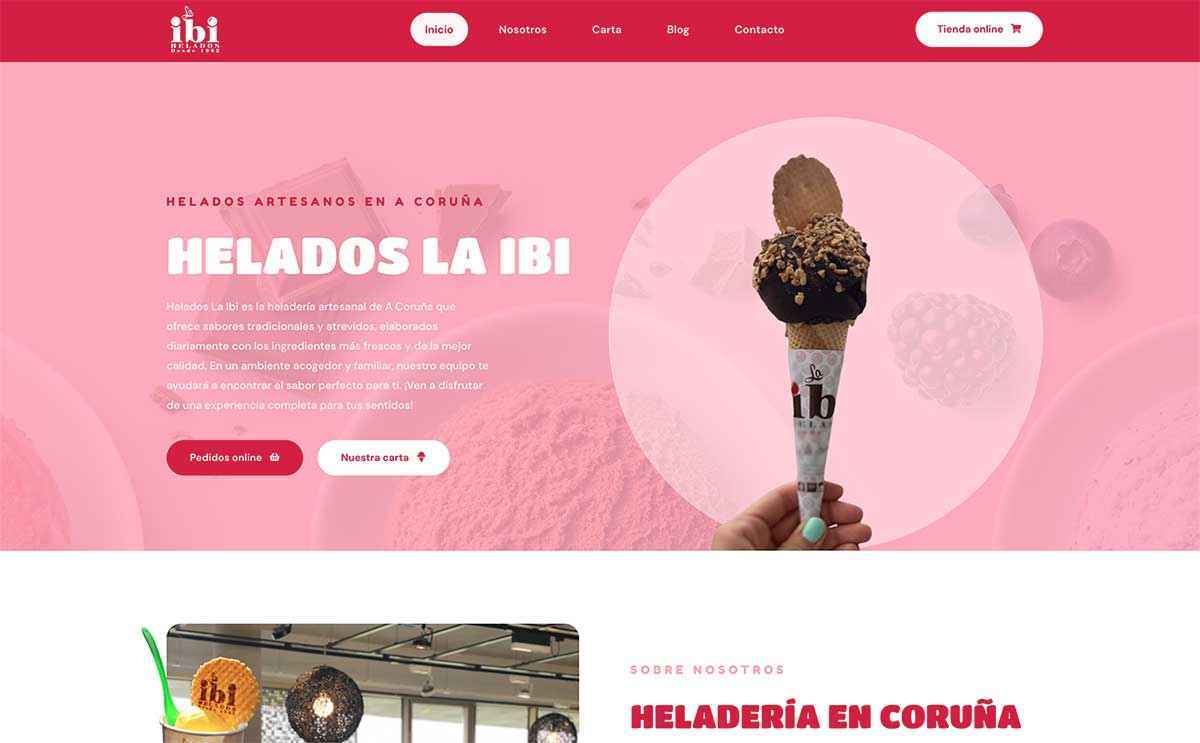Helados La Ibi – Helados artesanales en A Coruña